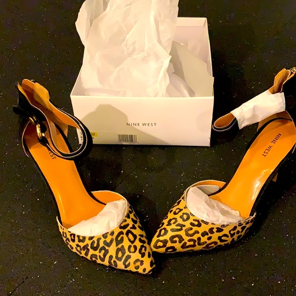 Nine West | Shoes | Nine West Leopard Print Calf Hair Pumps | Poshmark
